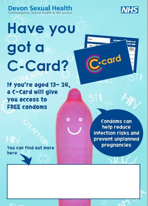 C-Card Venue Information & Resources – Devon Sexual Health